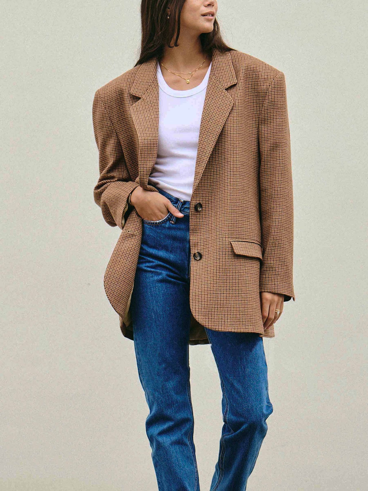 Gatsby Blazer Brown - Glumur